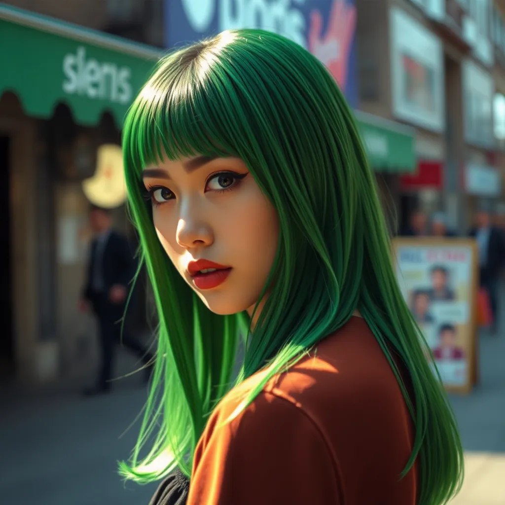 The Allure of Green Highlight Wigs in Fashion