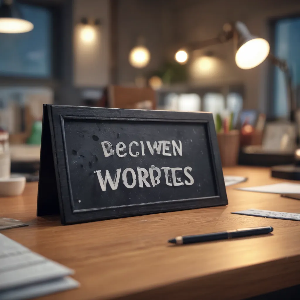 The Power of Inspirational Desk Signs in Workspaces