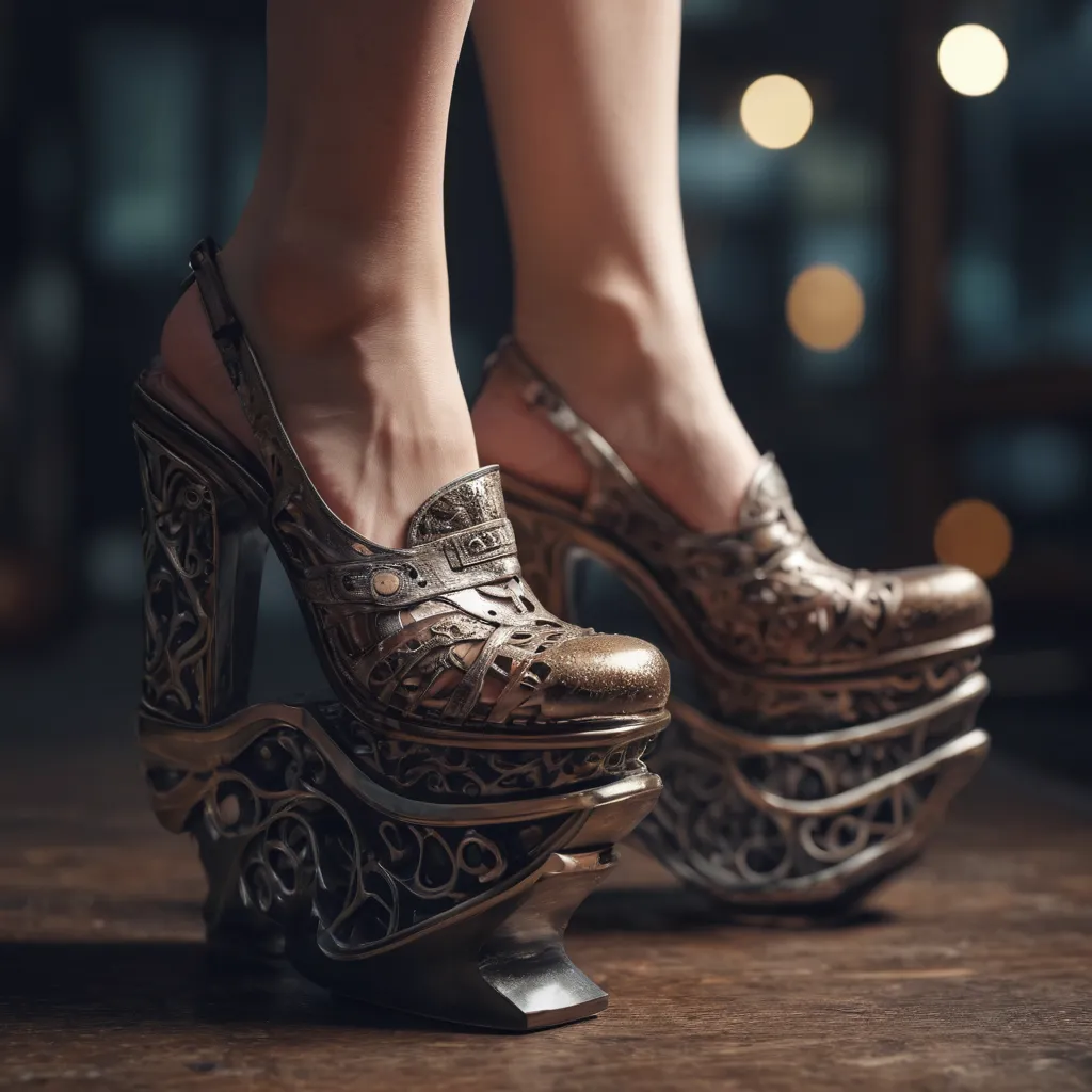 Exploring the Trend of Hollow Platform Shoes