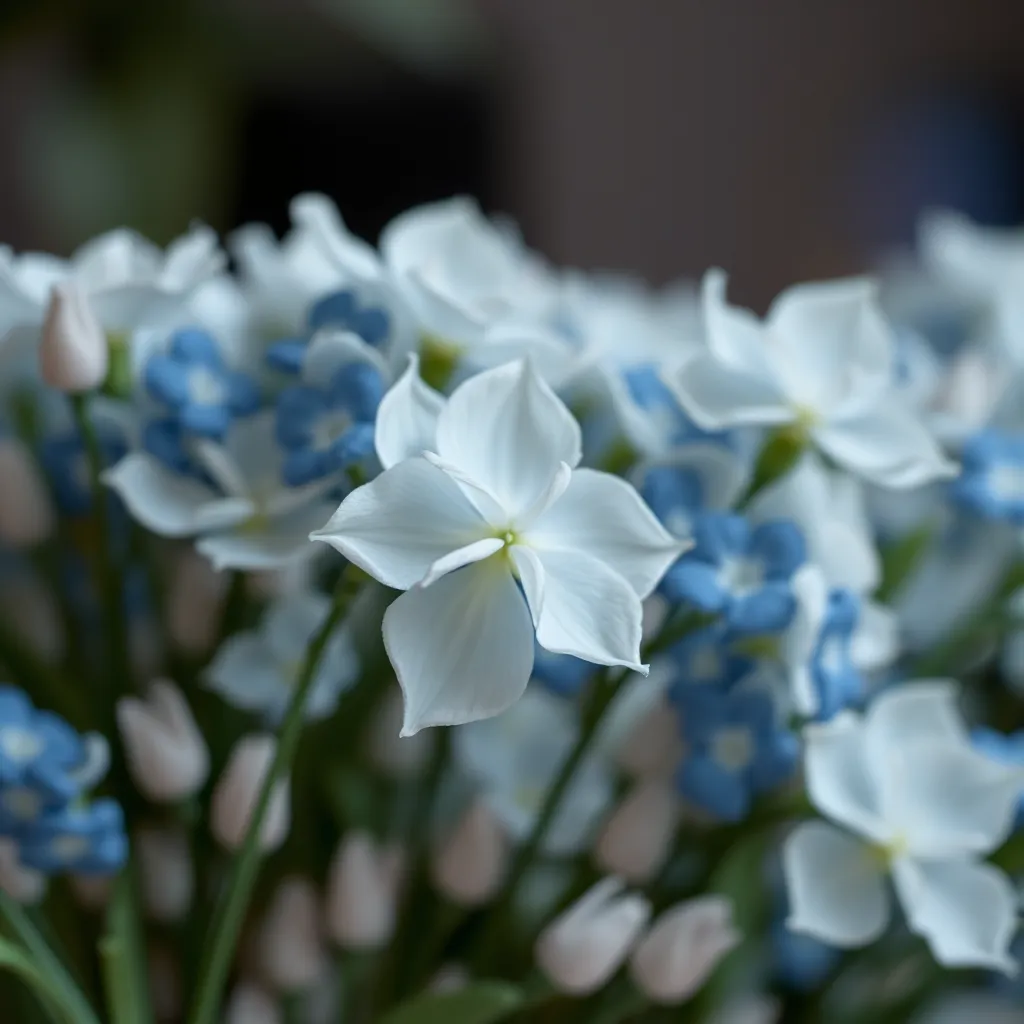 Exploring the Beauty and Functionality of Fake Blue and White Flowers