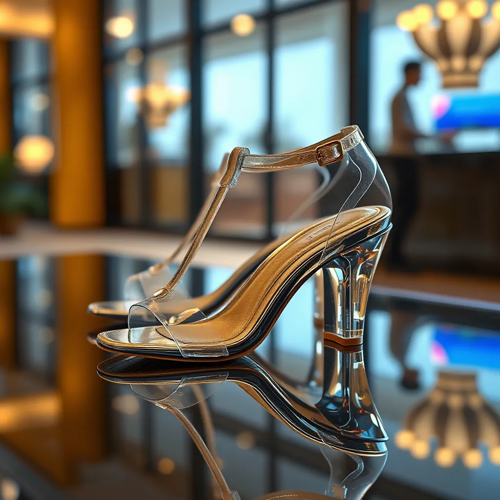 The Appeal and Versatility of Clear Small Heel Sandals
